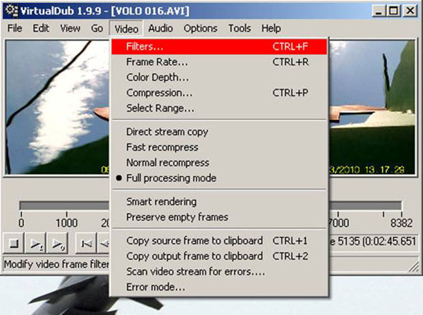 BaroneRosso.it - Articoli Modellismo - Tutorial VirtualDub - Versione ...